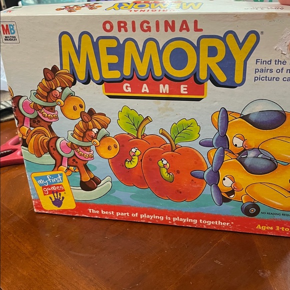 Milton Bradley | Games | Vintage Milton Bradley Original Memory Game ...